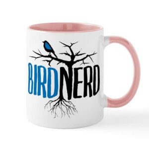 cafepress bird nerd mug ceramic coffee mug, tea cup 11 oz