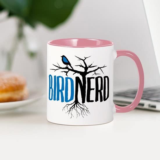 CafePress Bird Nerd Mug Ceramic Coffee Mug, Tea Cup 11 oz