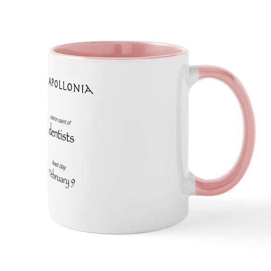 CafePress St. Apollonia, Patron Saint Of Dentists Mug Ceramic Coffee Mug, Tea Cup 11 oz