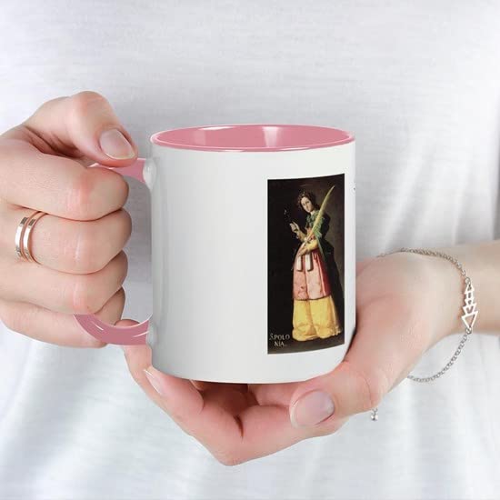 CafePress St. Apollonia, Patron Saint Of Dentists Mug Ceramic Coffee Mug, Tea Cup 11 oz