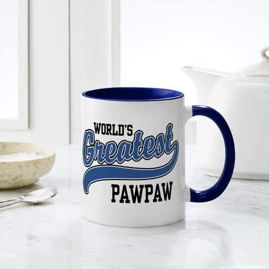 CafePress World's Greatest Pawpaw Mug Ceramic Coffee Mug, Tea Cup 11 oz