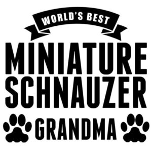 CafePress Worlds Best Miniature Schnauzer Grandma Mugs Ceramic Coffee Mug, Tea Cup 11 oz