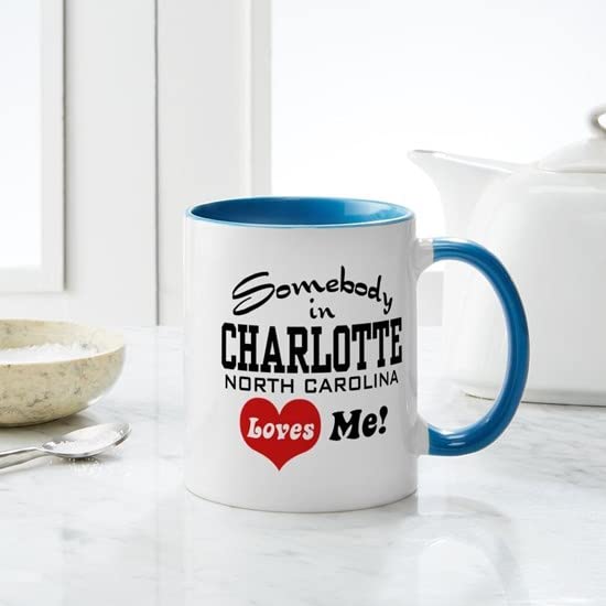 CafePress Charlotte North Carolina Mug Ceramic Coffee Mug, Tea Cup 11 oz