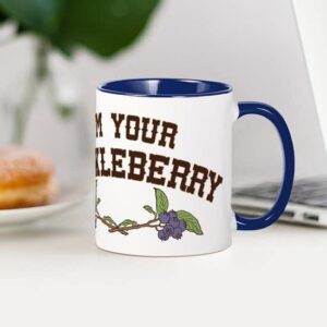 CafePress Im Your Huckleberry Mugs Ceramic Coffee Mug, Tea Cup 11 oz