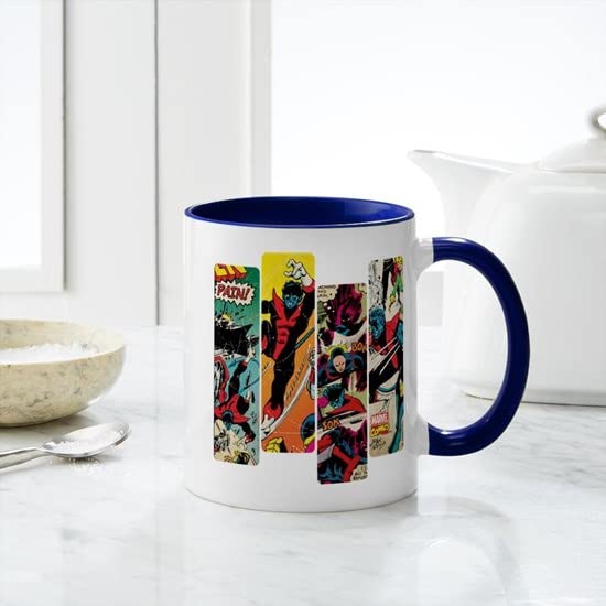 CafePress Nightcrawler Comic Panel Mug Ceramic Coffee Mug, Tea Cup 11 oz