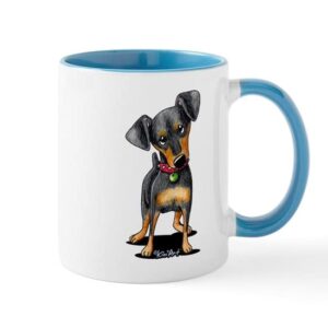 cafepress min pin mug ceramic coffee mug, tea cup 11 oz