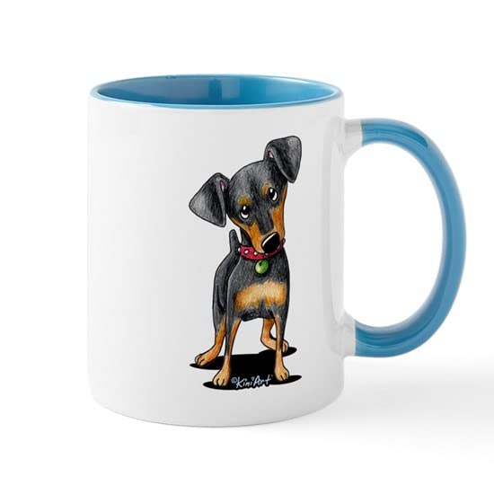 CafePress Min Pin Mug Ceramic Coffee Mug, Tea Cup 11 oz