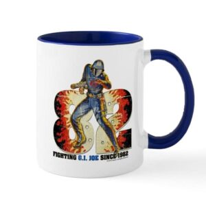 cafepress g.i. joe cobra commander ceramic coffee mug, tea cup 11 oz