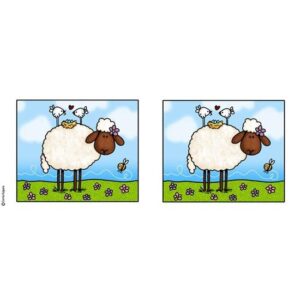 CafePress Spring Sheep Mug Ceramic Coffee Mug, Tea Cup 11 oz