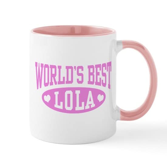 CafePress World's Best Lola Mug Ceramic Coffee Mug, Tea Cup 11 oz