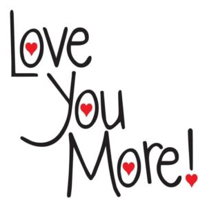 CafePress Love You More! Mugs Ceramic Coffee Mug, Tea Cup 11 oz