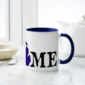 CafePress HOME Michigan Mugs Ceramic Coffee Mug, Tea Cup 11 oz