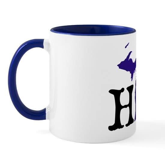 CafePress HOME Michigan Mugs Ceramic Coffee Mug, Tea Cup 11 oz