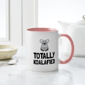 CafePress Totally Koalafied Mugs Ceramic Coffee Mug, Tea Cup 11 oz