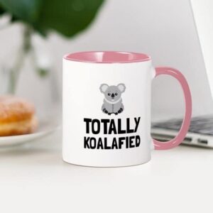 CafePress Totally Koalafied Mugs Ceramic Coffee Mug, Tea Cup 11 oz