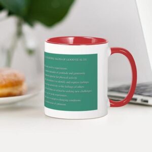 CafePress Inside A Therapist's Mind Mug Design Mug Ceramic Coffee Mug, Tea Cup 11 oz