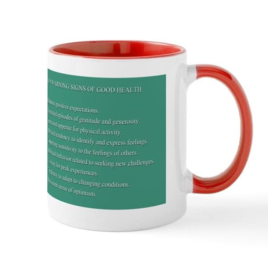 CafePress Inside A Therapist's Mind Mug Design Mug Ceramic Coffee Mug, Tea Cup 11 oz