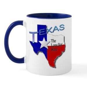 cafepress texas mug ceramic coffee mug, tea cup 11 oz