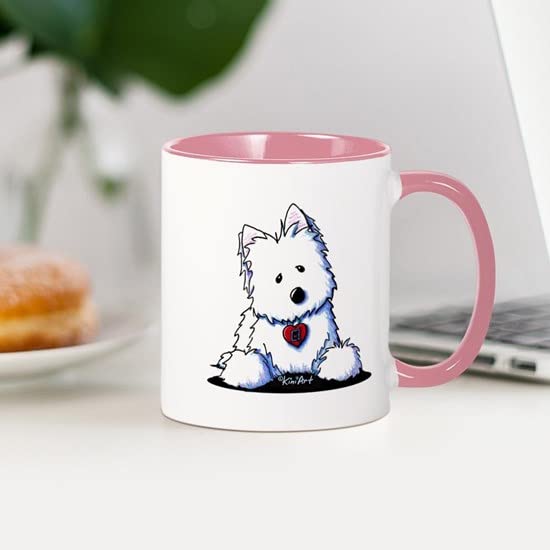 CafePress Westie Doorway To My Heart Mug Ceramic Coffee Mug, Tea Cup 11 oz