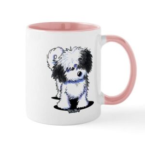 cafepress b/w havanese cutie mug ceramic coffee mug, tea cup 11 oz