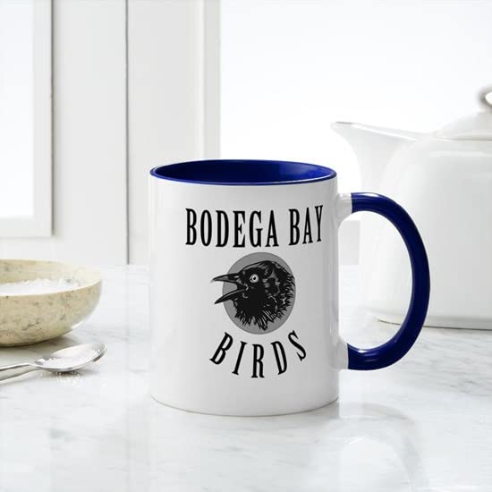 CafePress Bodega Bay Birds Mug Ceramic Coffee Mug, Tea Cup 11 oz