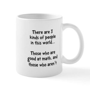 cafepress math people black ceramic mug ceramic coffee mug, tea cup 11 oz