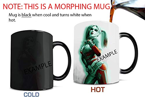 Funny Guys Mugs Humor Sayings LOOK LIKE A GIRL ACT LIKE A LADY THINK LIKE A MAN WORK LIKE A BOSS FUCK LIKE A BITCH 100% Ceramic 11-Ounce Morphing Mug