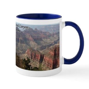 cafepress grand canyon, arizona 2 (with caption) mug ceramic coffee mug, tea cup 11 oz