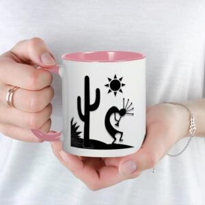 CafePress Silhouette Kokopelli Mug Ceramic Coffee Mug, Tea Cup 11 oz