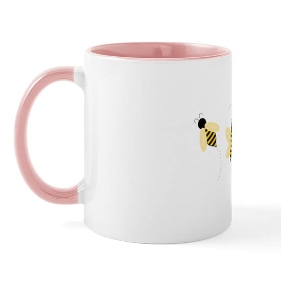 CafePress Bumble Bees Mugs Ceramic Coffee Mug, Tea Cup 11 oz