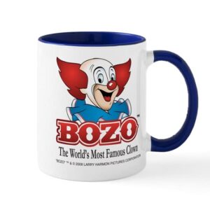 cafepress bozo face mugs ceramic coffee mug, tea cup 11 oz