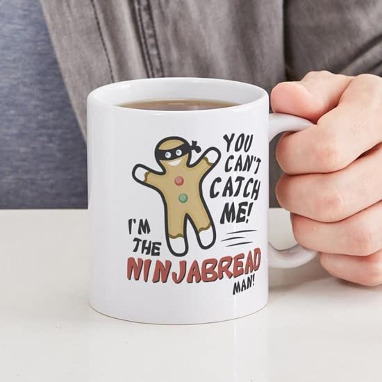 CafePress Ninjabread Man Mug Ceramic Coffee Mug, Tea Cup 11 oz