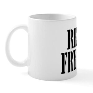 CafePress Real Men Fry Turkeys Mug Ceramic Coffee Mug, Tea Cup 11 oz