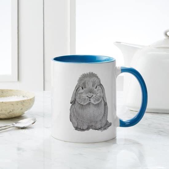 CafePress Holland Lop By Karla Hetzler Mugs Ceramic Coffee Mug, Tea Cup 11 oz