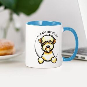 CafePress Funny Wheaten Terrier Mug Ceramic Coffee Mug, Tea Cup 11 oz