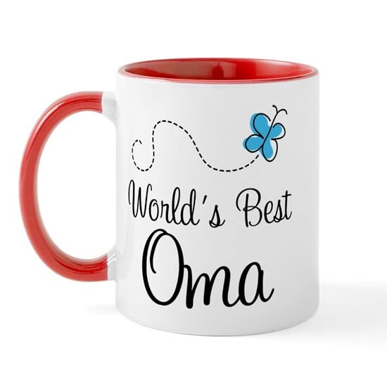 CafePress Oma (World's Best) Mug Ceramic Coffee Mug, Tea Cup 11 oz