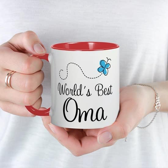 CafePress Oma (World's Best) Mug Ceramic Coffee Mug, Tea Cup 11 oz