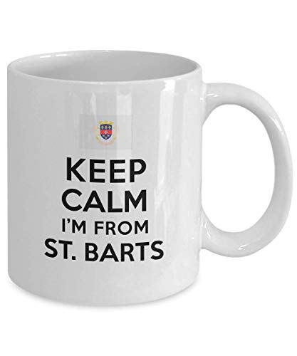 Mug For People Of St Bart's Keep Calm I'm From St Bart's Best Perfect Cool Mug Ideas Coffee Mug Tea Cup Nationality Pride Men Women