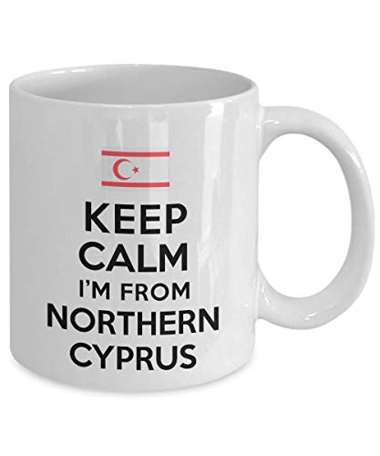 Mug For People Of Northern Cyprus Keep Calm I'm From Northern Cyprus Best Perfect Cool Mug Ideas Coffee Mug Tea Cup Nationality Pride Men Women