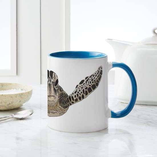 CafePress Sea Turtle Mug Ceramic Coffee Mug, Tea Cup 11 oz