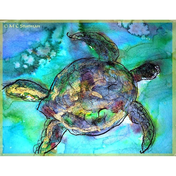 CafePress Sea Turtle, Wildlife Art! Ceramic Mug Ceramic Coffee Mug, Tea Cup 11 oz