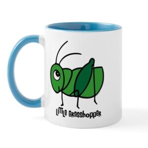 cafepress little grasshopper mug ceramic coffee mug, tea cup 11 oz