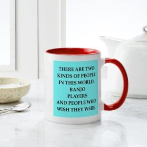 CafePress Banjo Mug Ceramic Coffee Mug, Tea Cup 11 oz