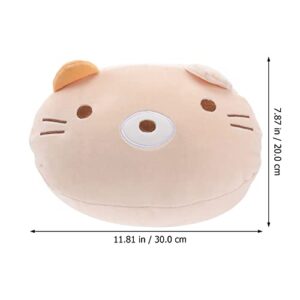 Abaodam Plush Portable Hand Warmer Safe and Reliable Household Warm Items Pillow with Hand Warmer (Cat)