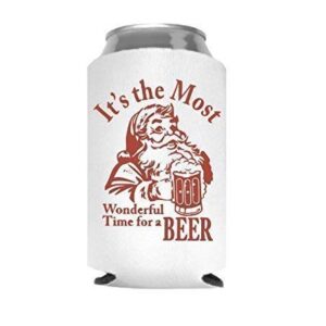 Funny Christmas Stocking Stuffer for Dad Husband Men Santa Beer Lover Gift - Set of 2