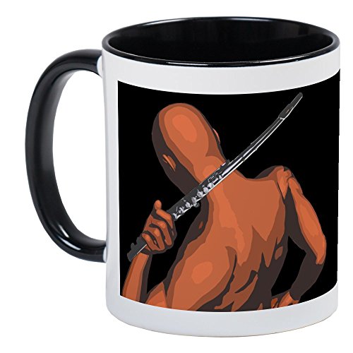 CafePress Real Men Play Flute Mug Ceramic Coffee Mug, Tea Cup 11 oz