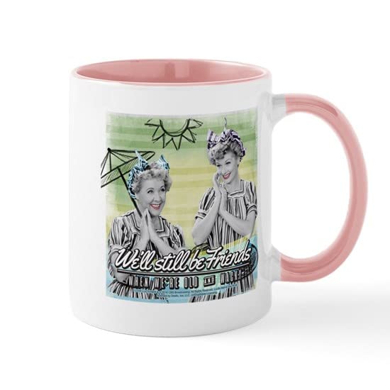 CafePress I Love Lucy: Old & Wacky Mug Ceramic Coffee Mug, Tea Cup 11 oz