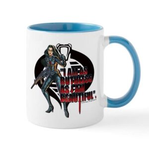 cafepress g.i. joe baroness ceramic coffee mug, tea cup 11 oz