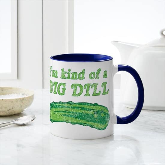 CafePress I'm Kind Of A Big Dill Mugs Ceramic Coffee Mug, Tea Cup 11 oz