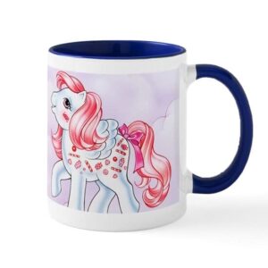 cafepress mlp retro purple cloud mug mugs ceramic coffee mug, tea cup 11 oz